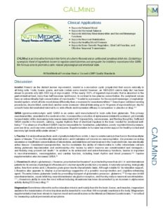 CALMIND CHERRY – NutriMedical